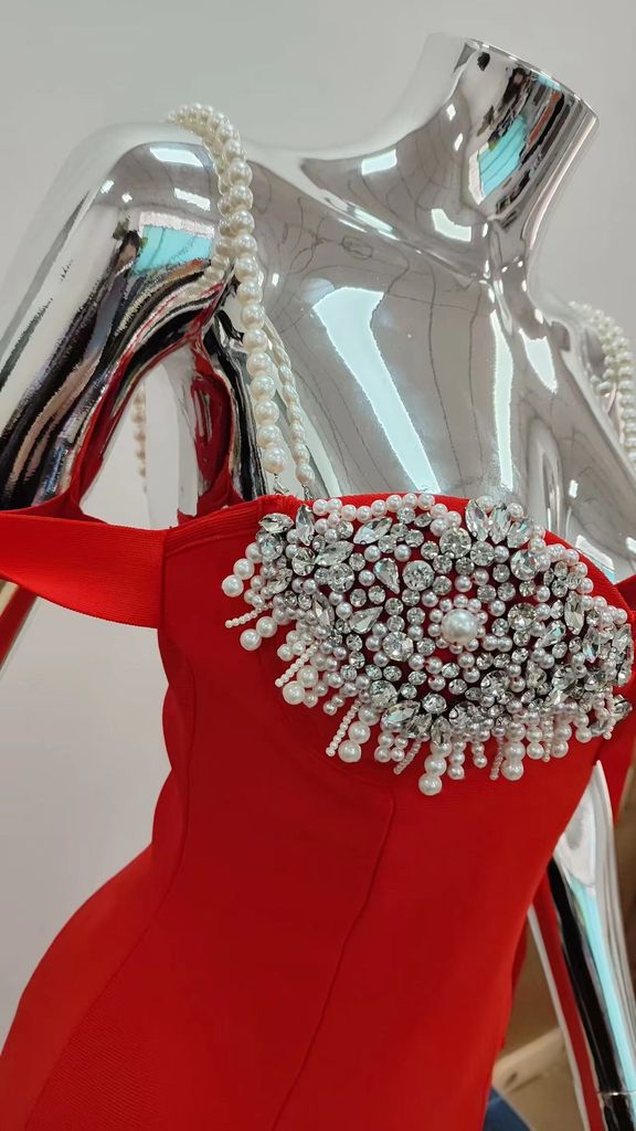 Rochie eleganta midi fara maneci - Lena Fashion